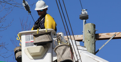 MEC&F Expert Engineers : Two utility workers with Eversource Energy ...