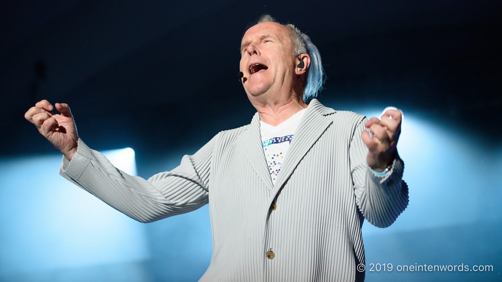 one in ten words: Howard Jones at The Bandshell at The Ex 2019 ...