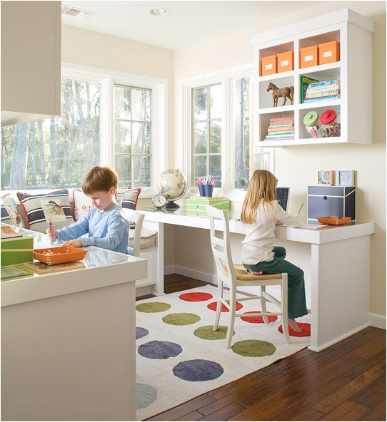 Study Spaces for Young Boys ~ Room Design Ideas