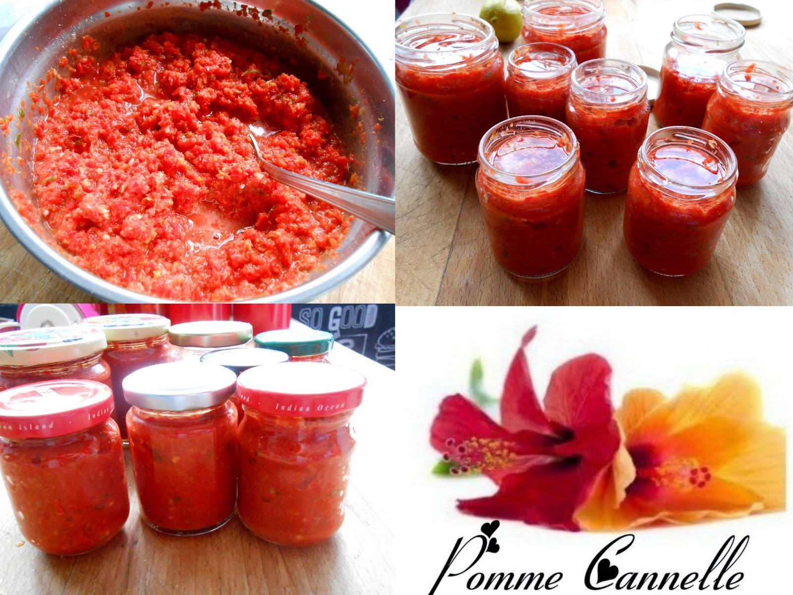 Pomme Cannelle: Pâte de piments forts