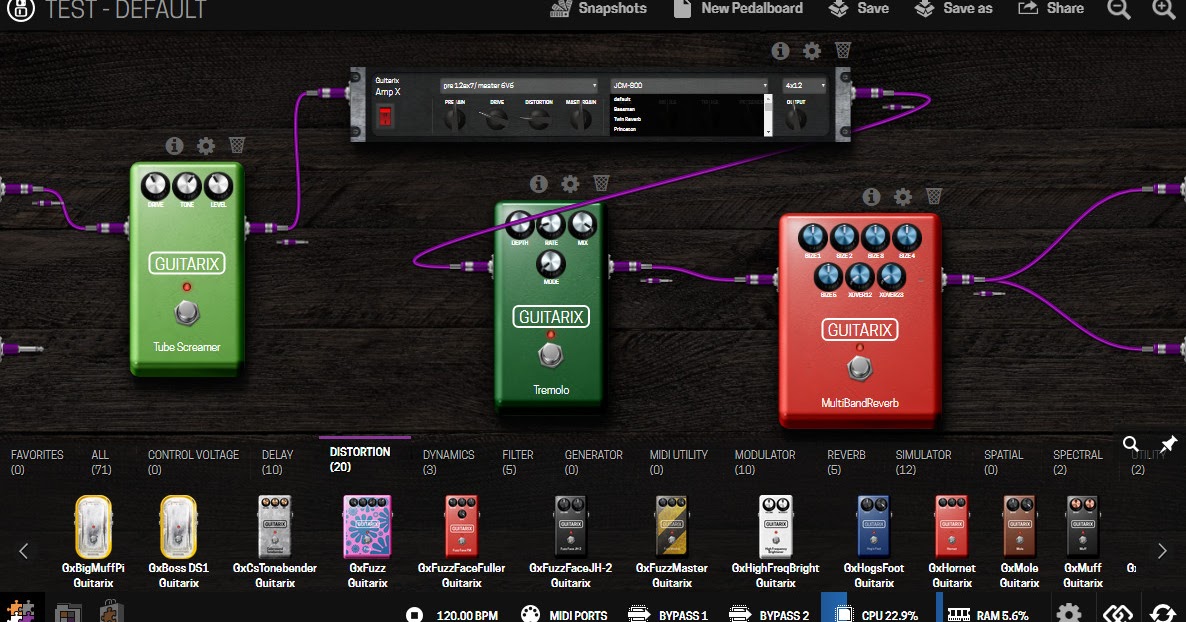 Using The Mod Devices Guitar Effects Interface On Raspberry Pi 4 Nostatic Software Dev Blog