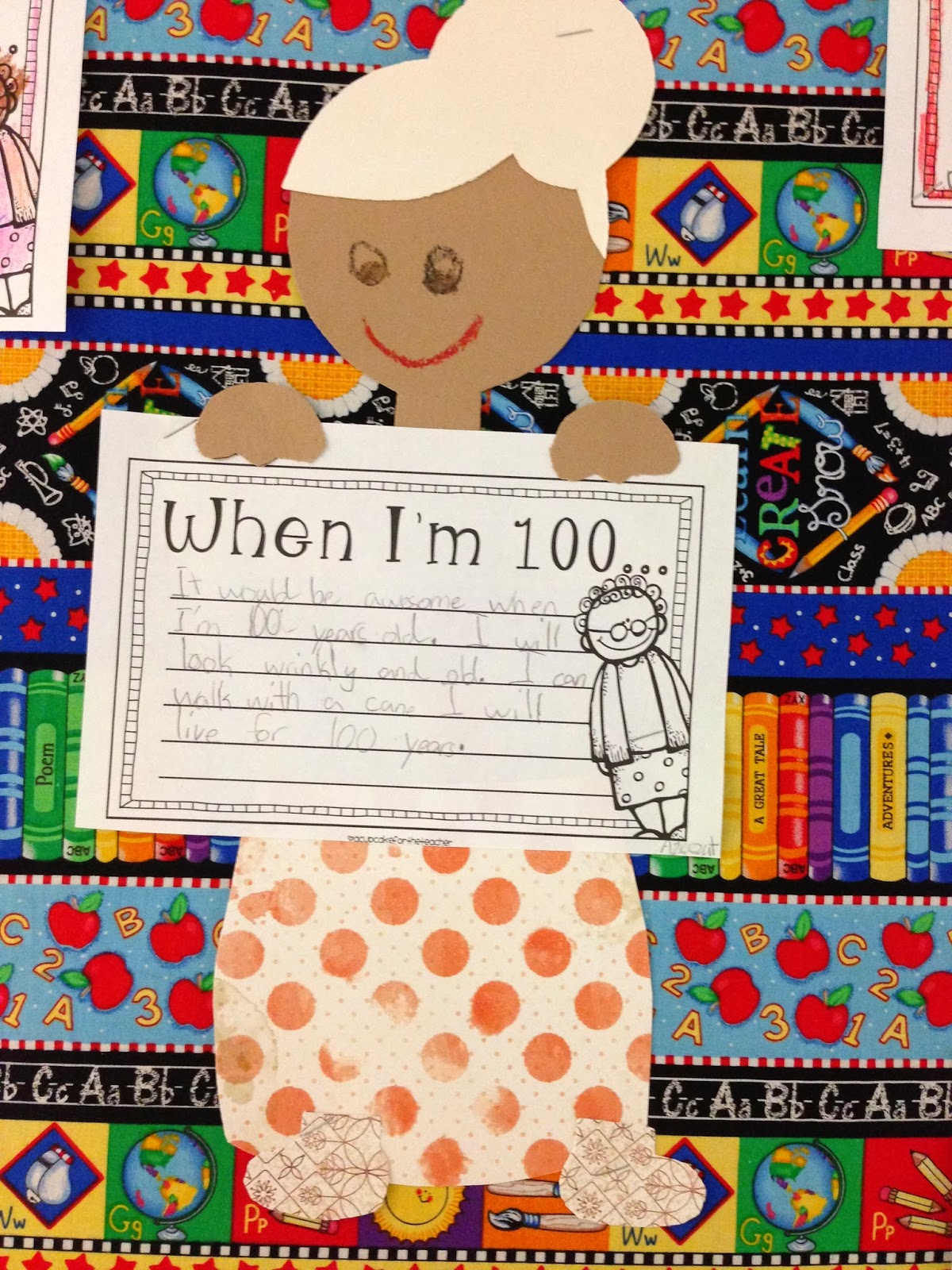 Bishop's Blackboard: An Elementary Education Blog: When I'm 100...