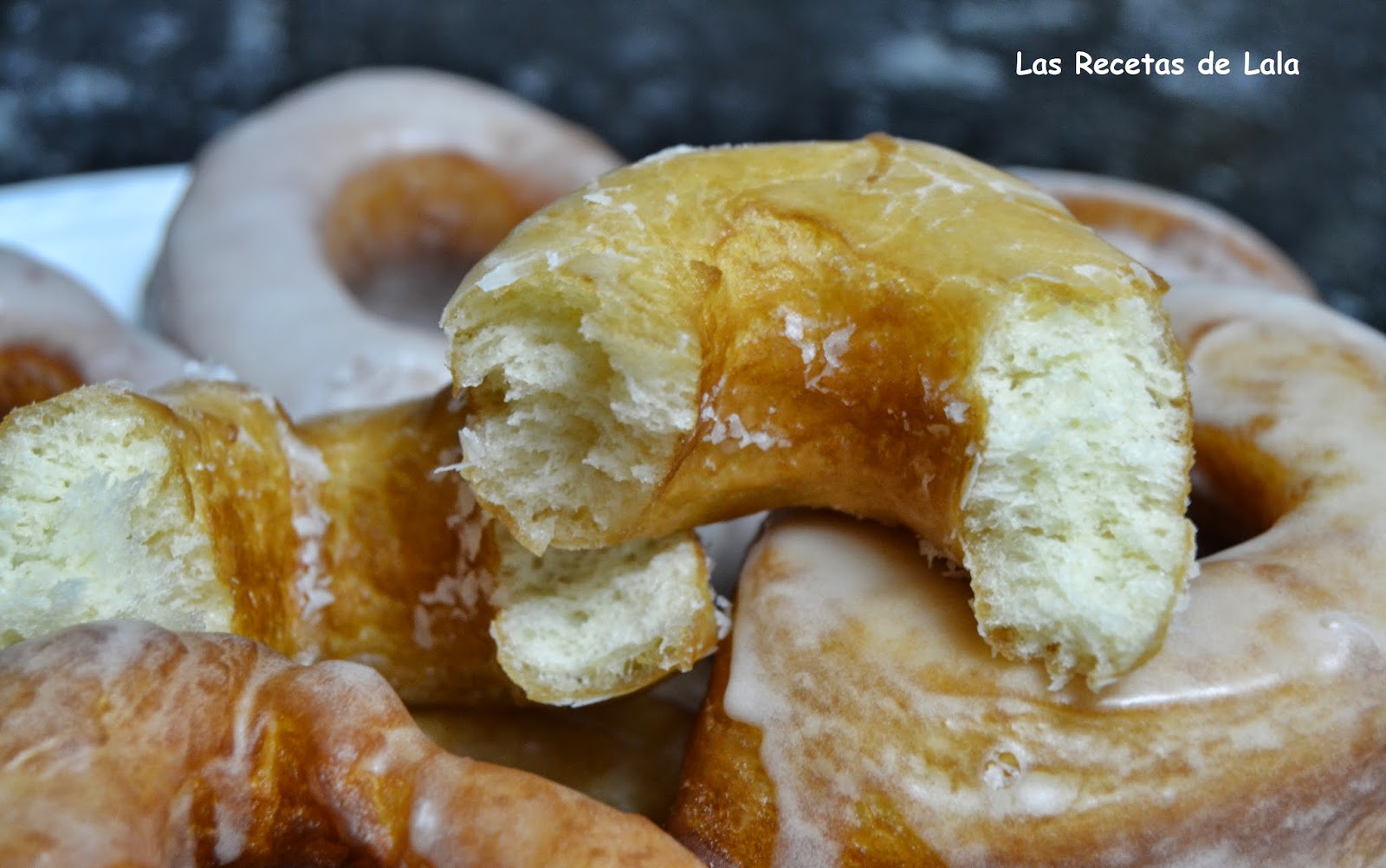 Las Recetas de Lala: Donuts con Glaseado de Azúcar.