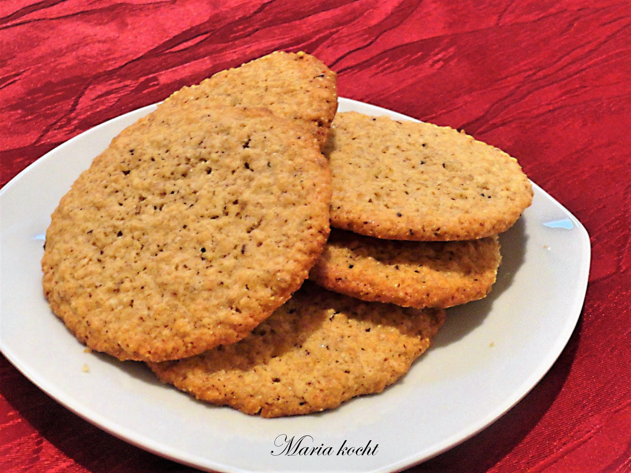 Maria kocht: Haferflocken Cookies / Zabpelyhes cookie