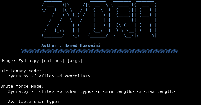 Zydra - File Password Recovery Tool Together With Linux Shadow File ...