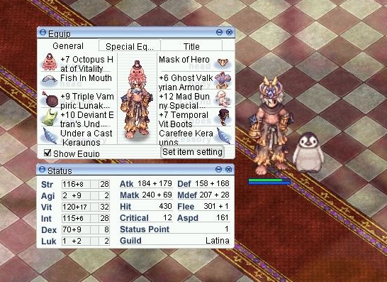 Ragnarok Online (iRo) Guias en Español: Ragnarok Online Sura Tank Kienai