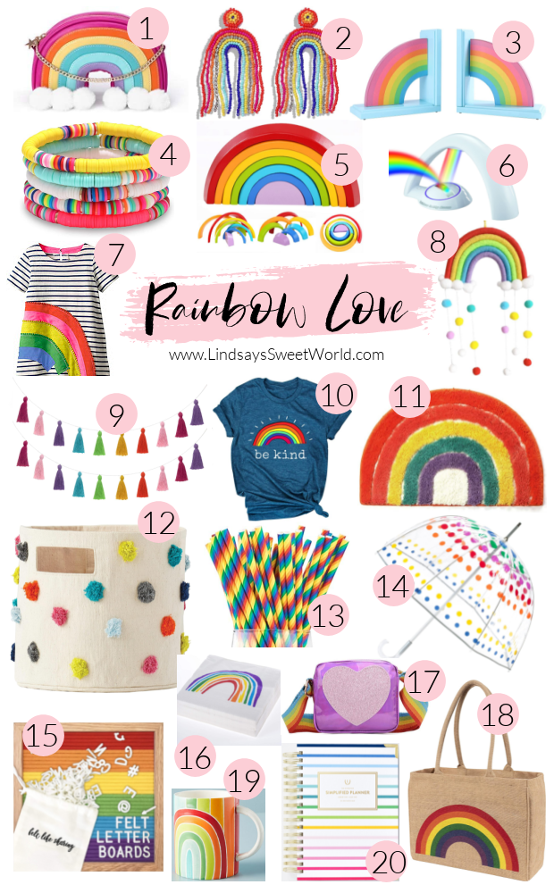 Lindsay's Sweet World: Rainbow Love - The Best Rainbow Items for All ...