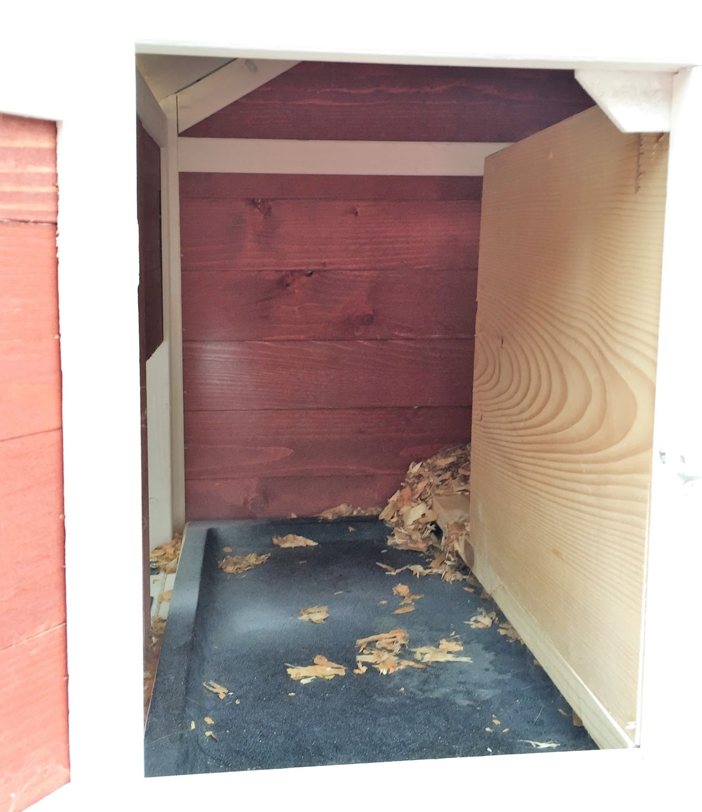 Fishtail Cottage's New Rabbit Hutch...