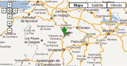 Taller Medina Cardiel: Mapa de Ubicación del Municipio de Paracho de ...