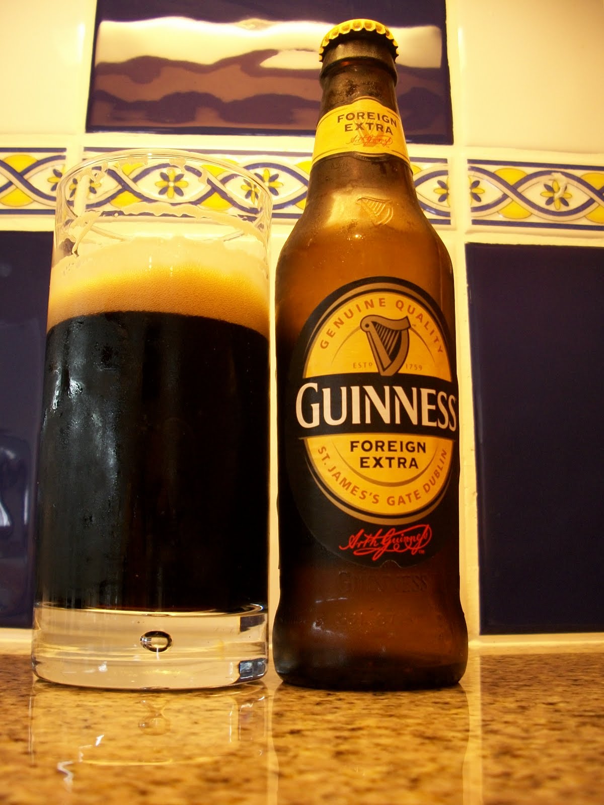 Food Plus Beer: Guinness Foreign Extra Stout