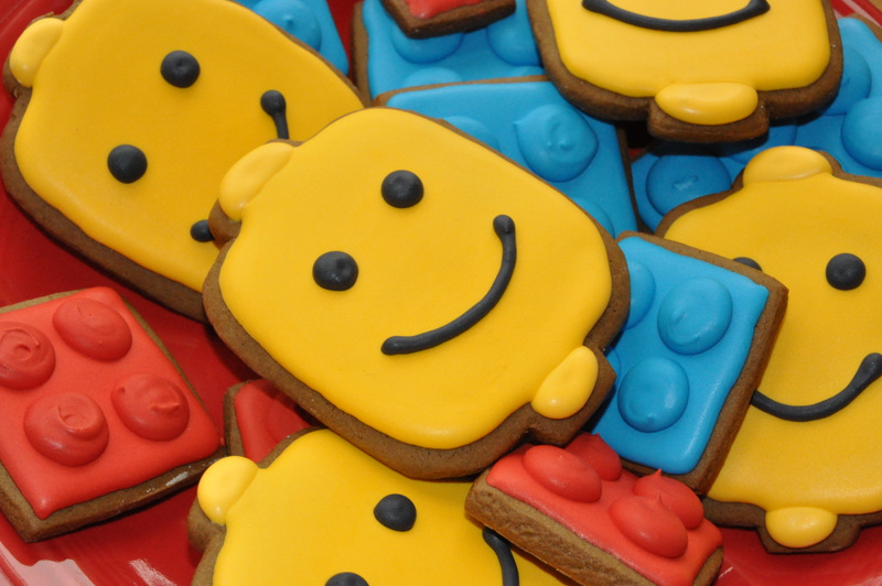 Scrambled Henfruit: Lego Cookies for a Special Birthday!