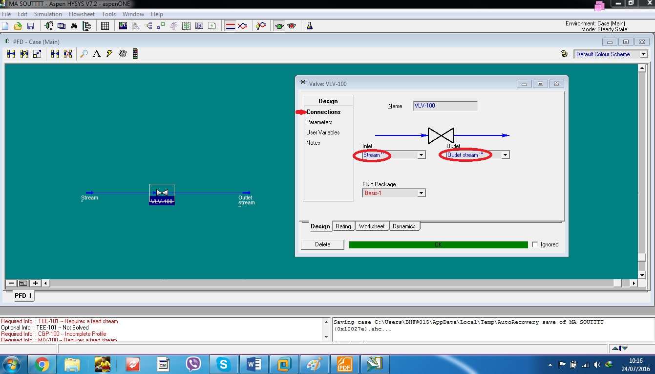 Simulation With Aspen HYSYS: Simulation of Piping Operations ...