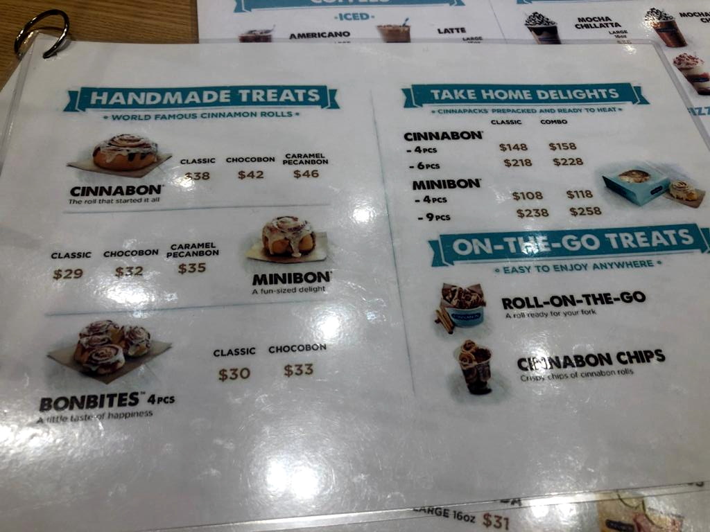 Cinnabon (Hong Kong, CHINA) ★★★☆☆ | A traveling foodie's gastronomic ...