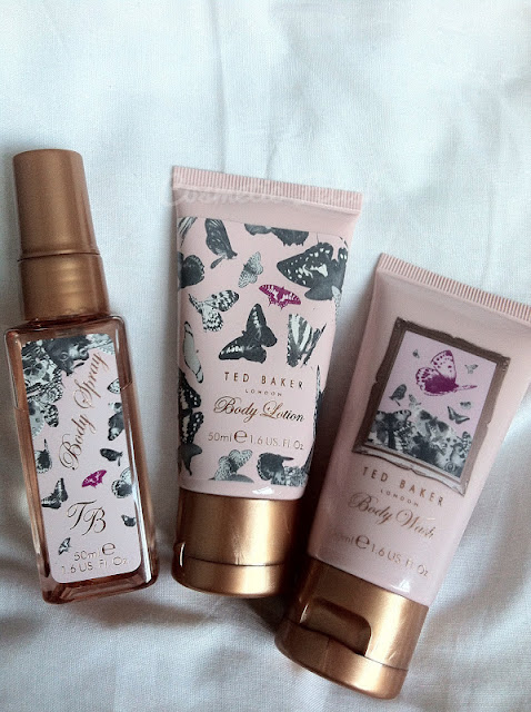 Ted Baker 'Butterfly' Toiletries | making cosmetics