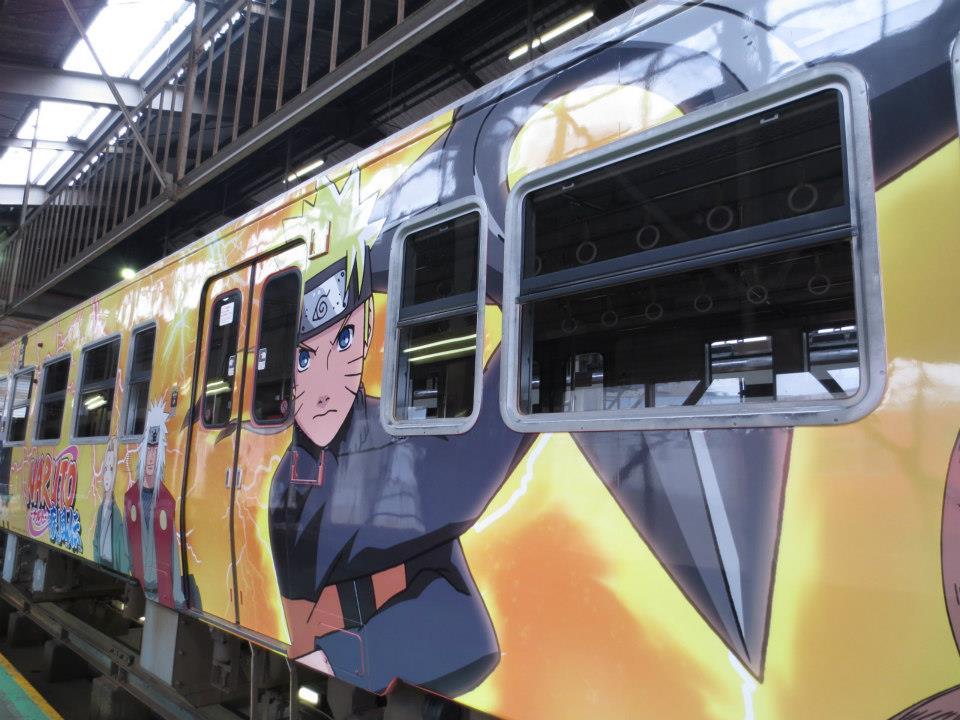 Naruto News: Naruto Terá Trens Personalizados no Japão