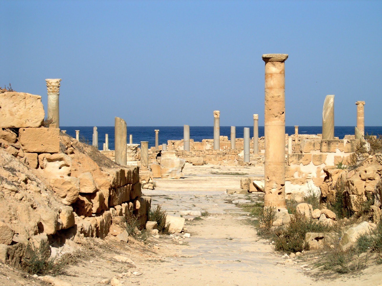 Forever A Pilgrim: Roman Ruins, Libya