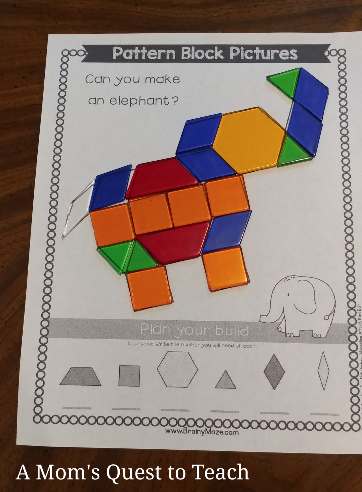 A Mom's Quest to Teach: Fun Summer Math Learning: A Review of Pattern ...
