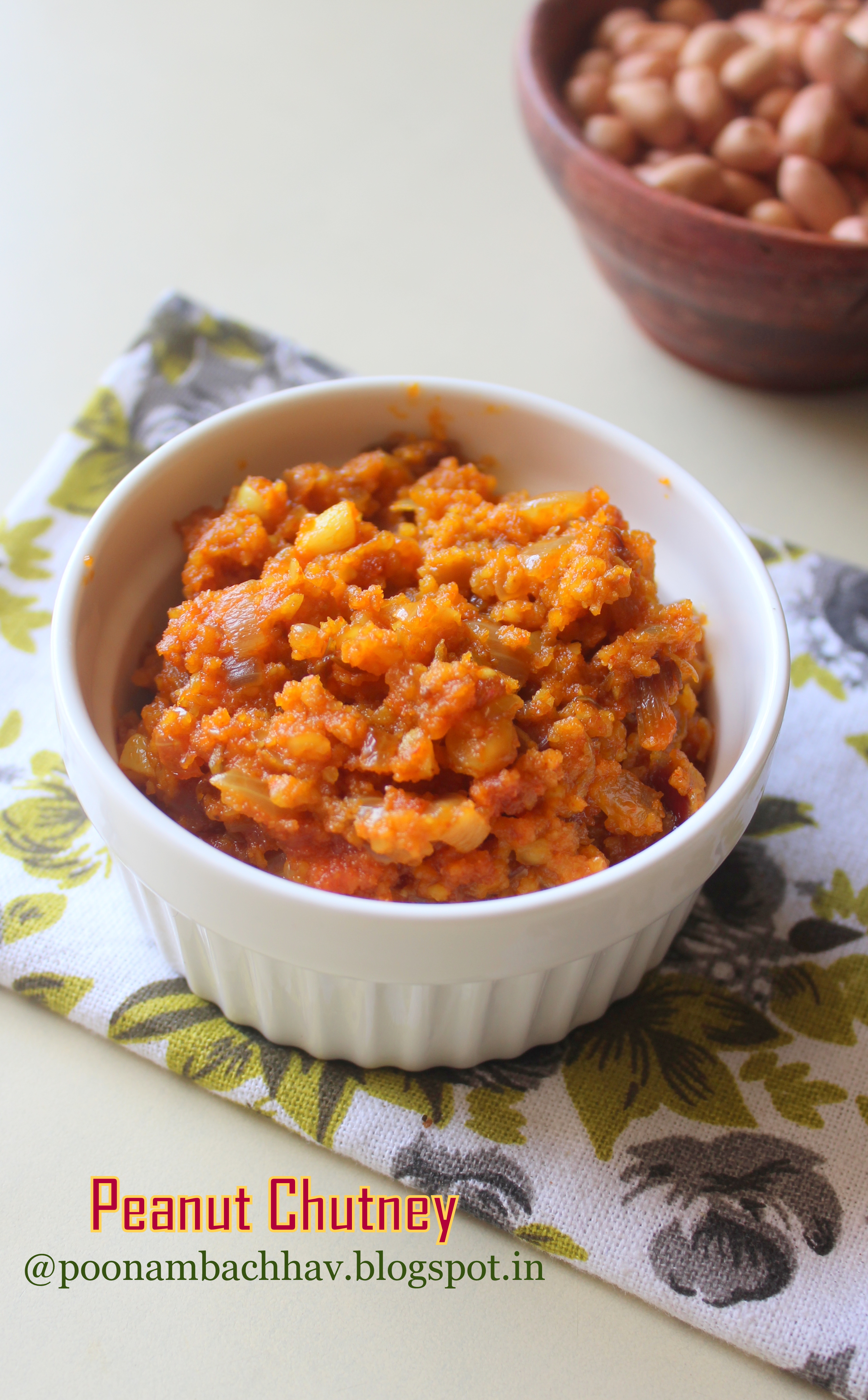 Annapurna: Shengdanyachi Chutney / Maharashtrian Peanut Chutney