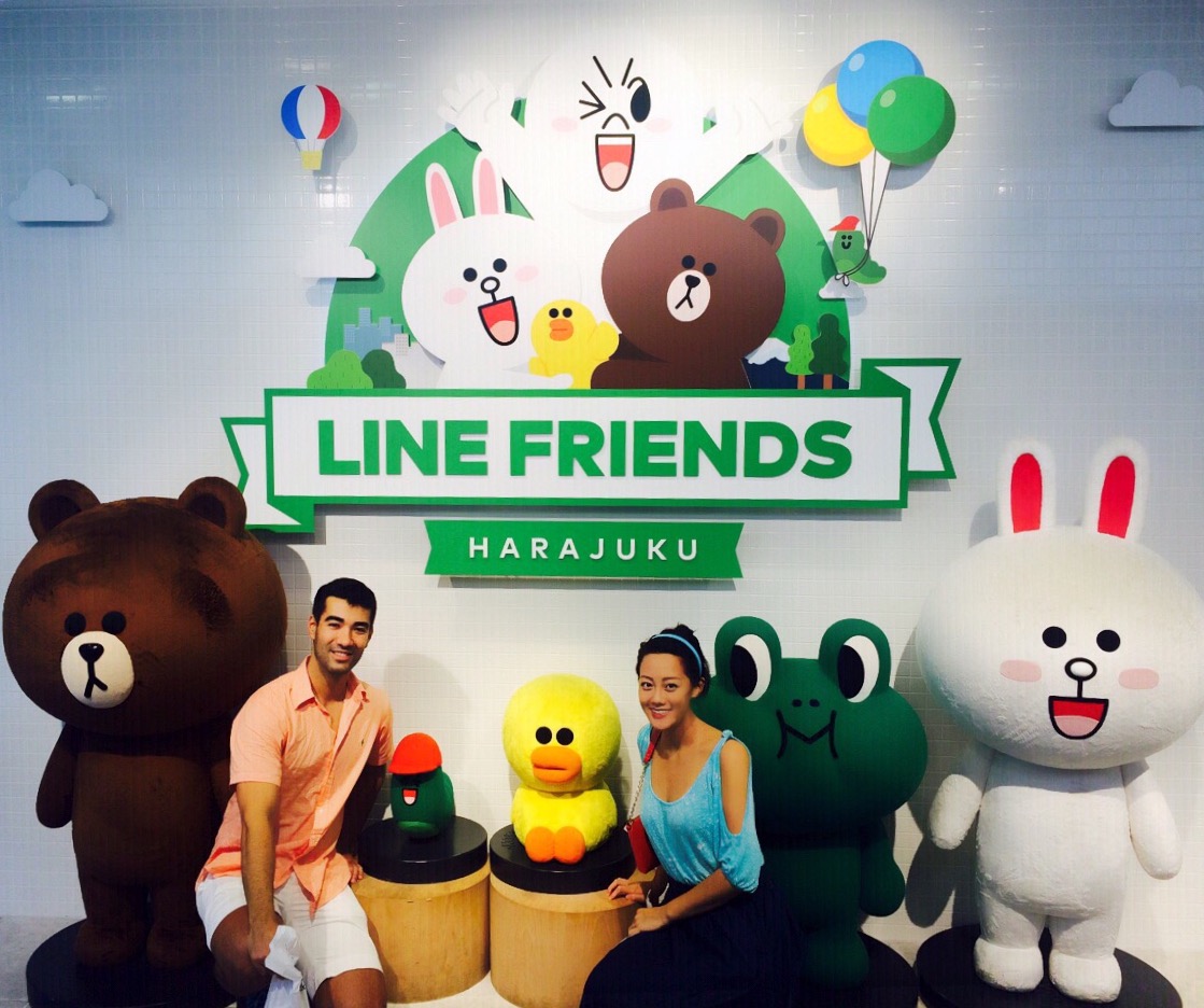 Crystal in Tokyo: LINE FRIENDS Store