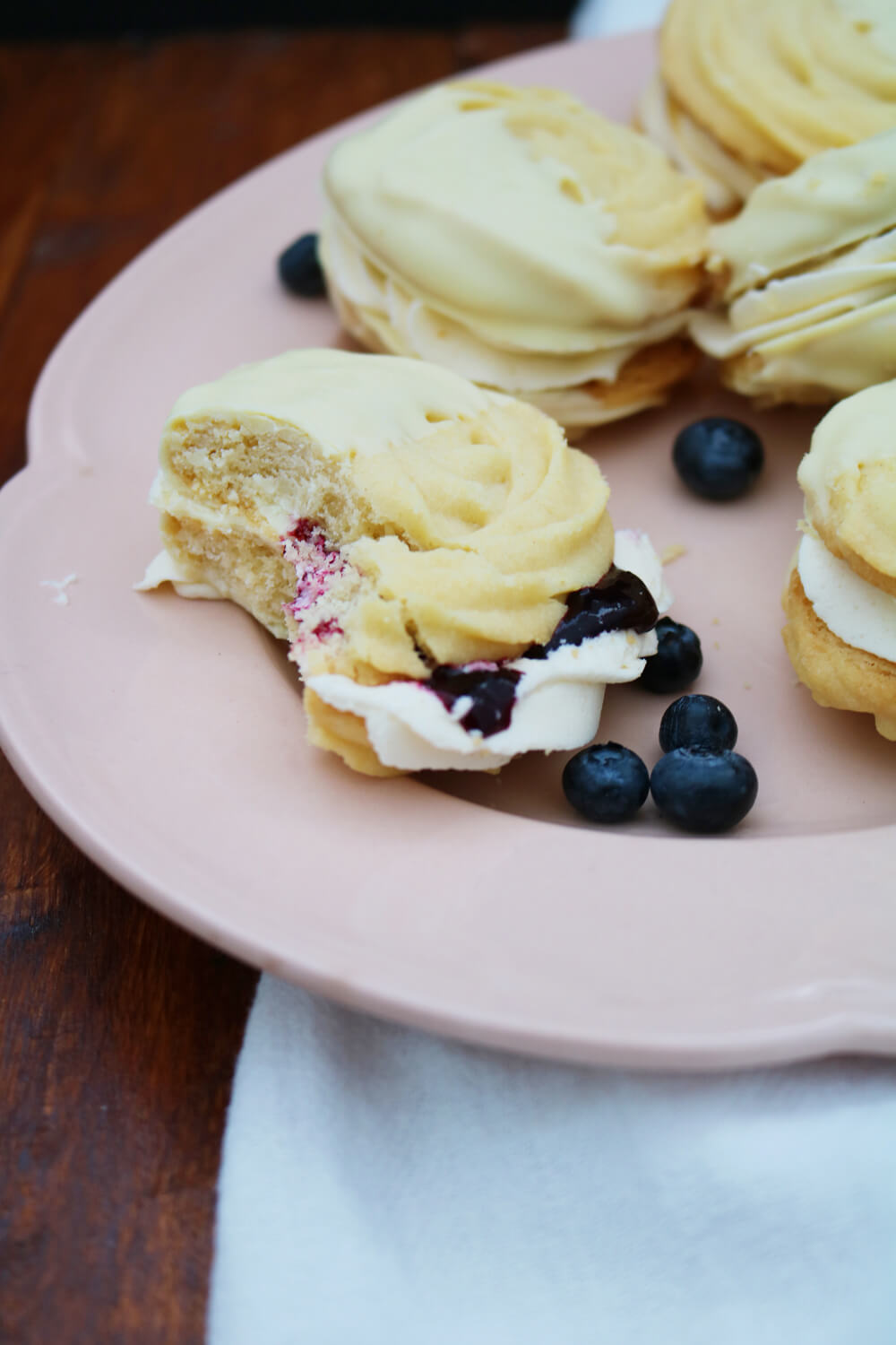 Blueberry Viennese Whirls | Take Some Whisks
