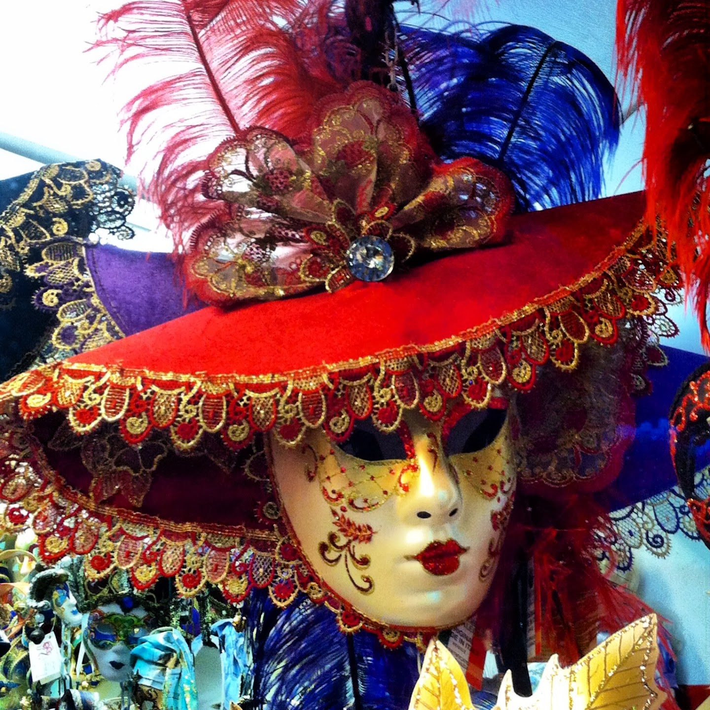 Ford Family Photos: Venetian Carnevale Masks at the Piazza San Marco ...