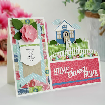 Side Step Card Featuring the Make a Scene Collection