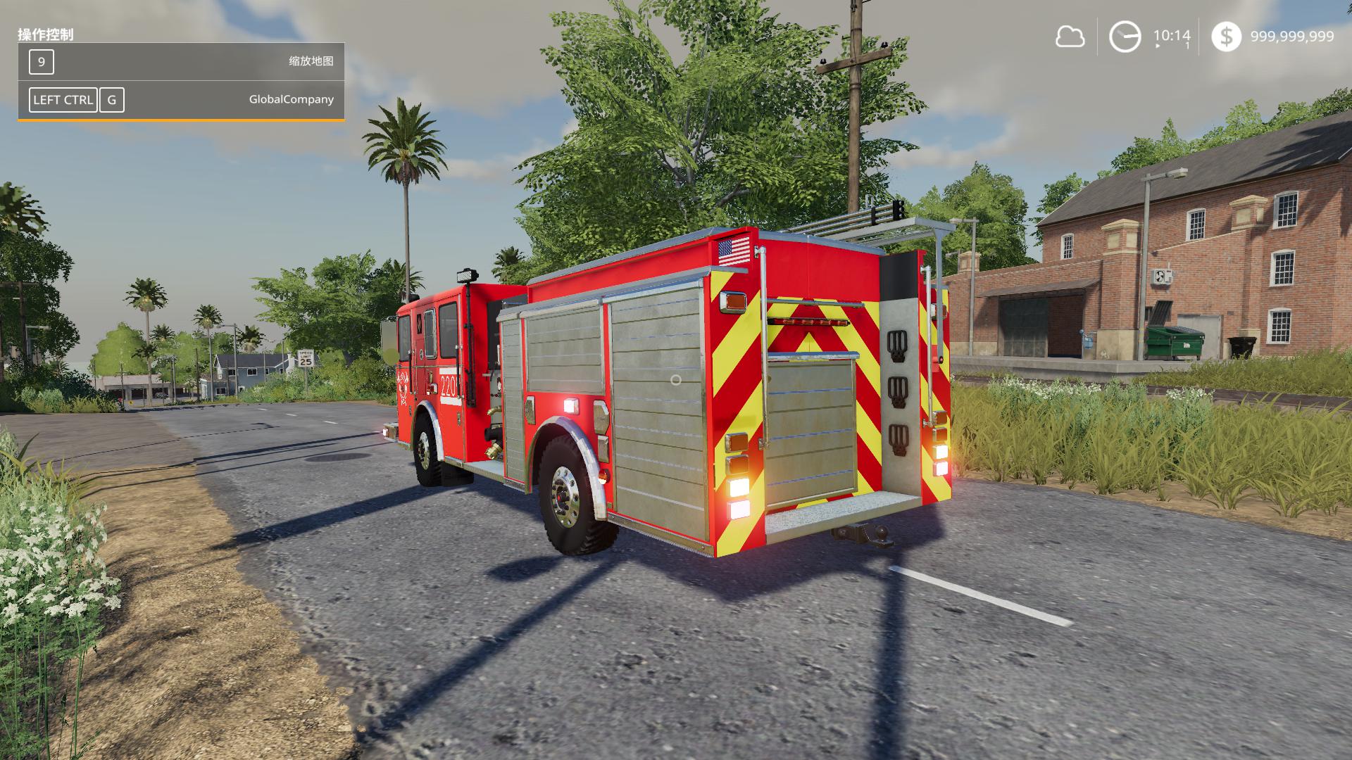 FS19 SEAGRAVES FIRE ENGINE V1.0 - FS 19 & 22 USA Mods Collection