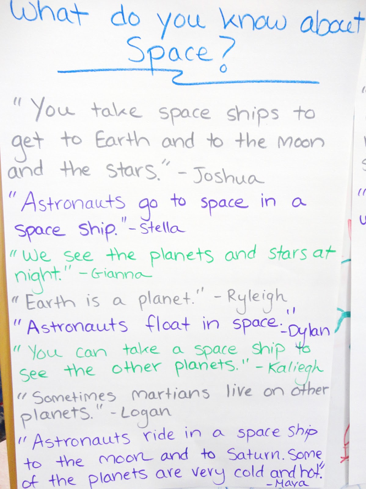 Acrostic Poem For Astronauts