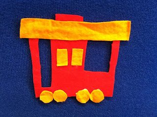 In the Children's Room: Flannel Friday: This Little Train