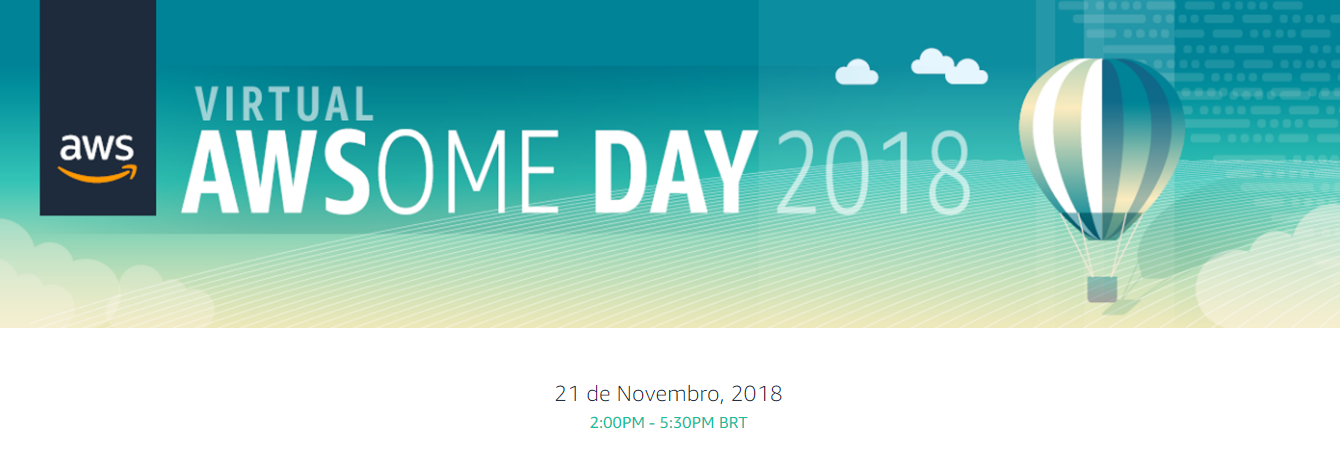 Café com Redes: AWSome Day Virtual 2018