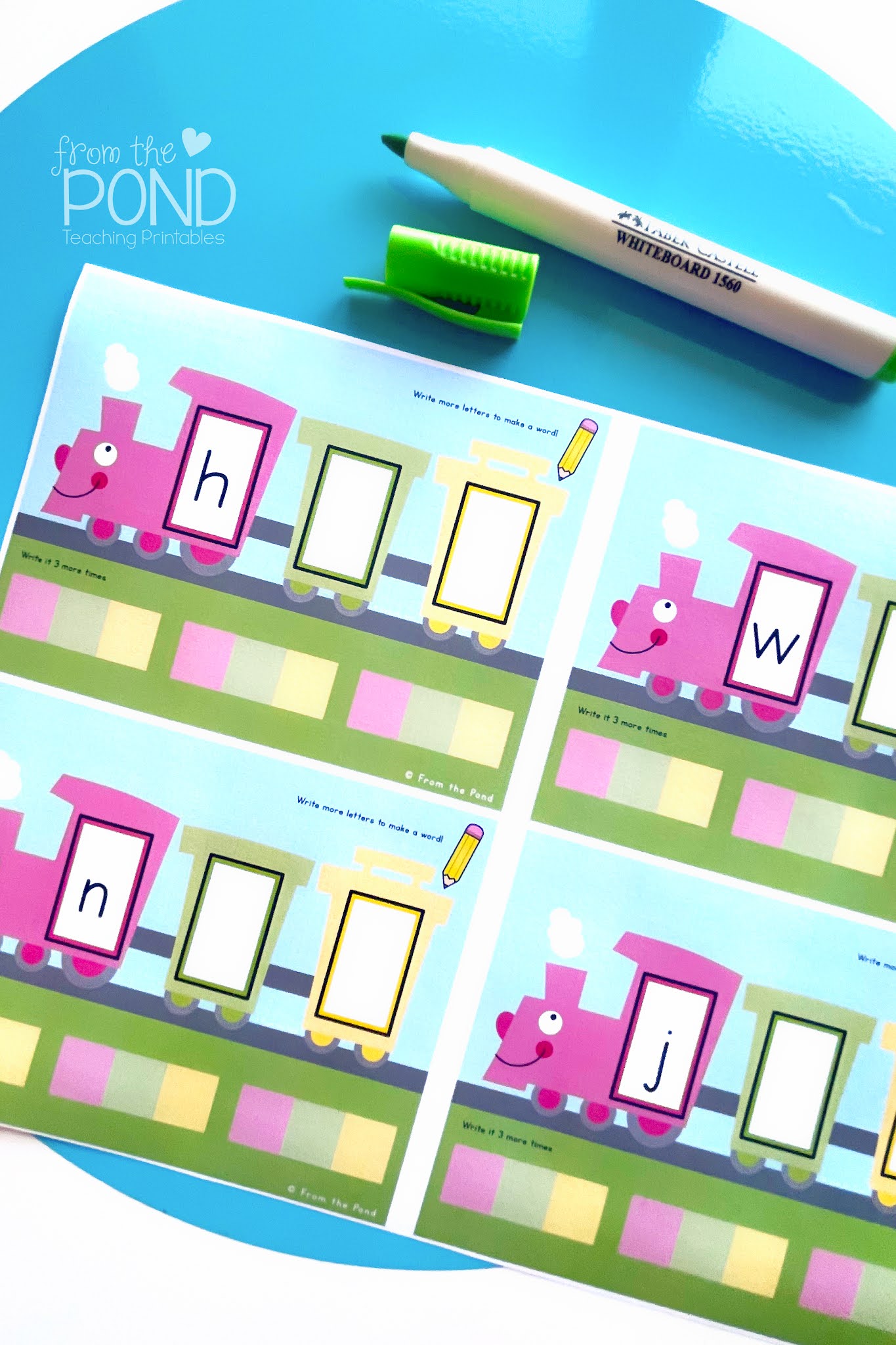 Writing cvc Words | From the Pond