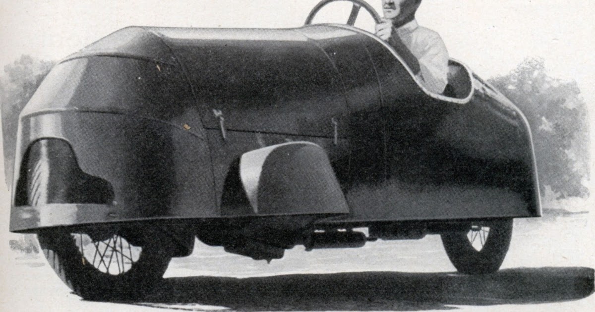 Speedy Motor-Cycle Car Runs on Two Wheels, 1939 ~ Vintage Everyday