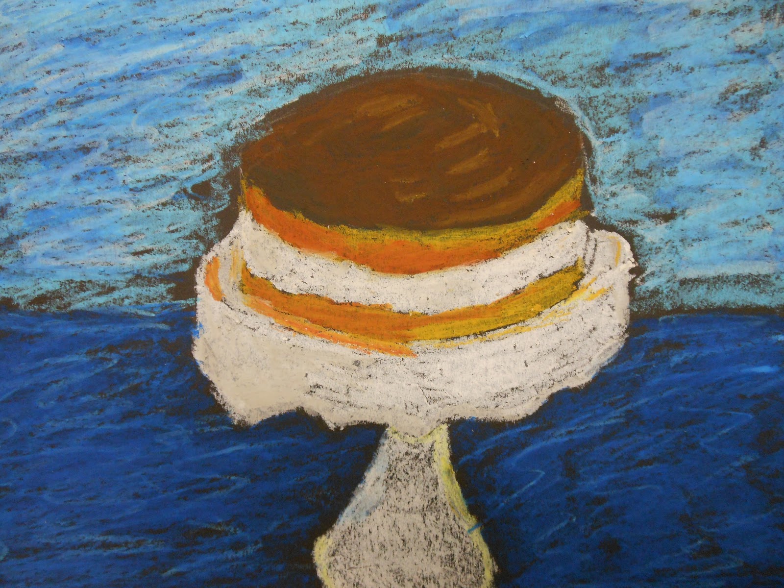Art to Go: Desserts in Oil Pastel