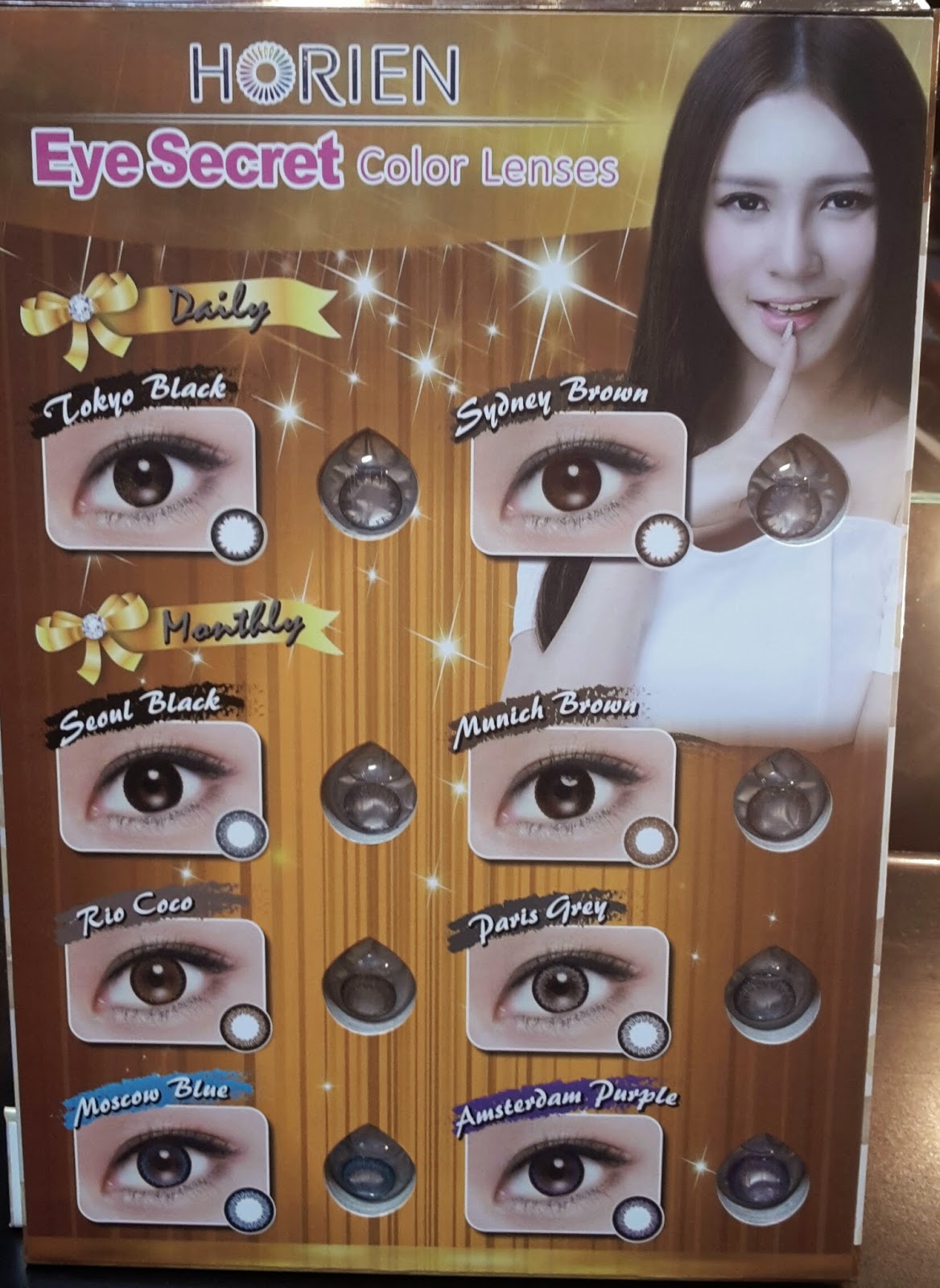 Horien Eye Secret Contact Lenses Launched @ 1 Utama ~ Dari Jari Jari ...