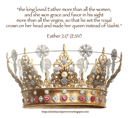 Queen Esther's Crown | Christian Clip Art Review