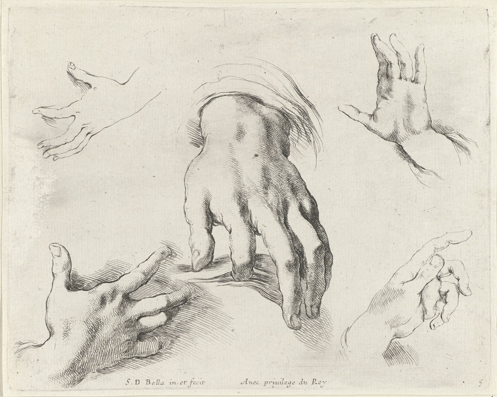 Spencer Alley: Artists studying Hands - before 1700 (Rijksmuseum)