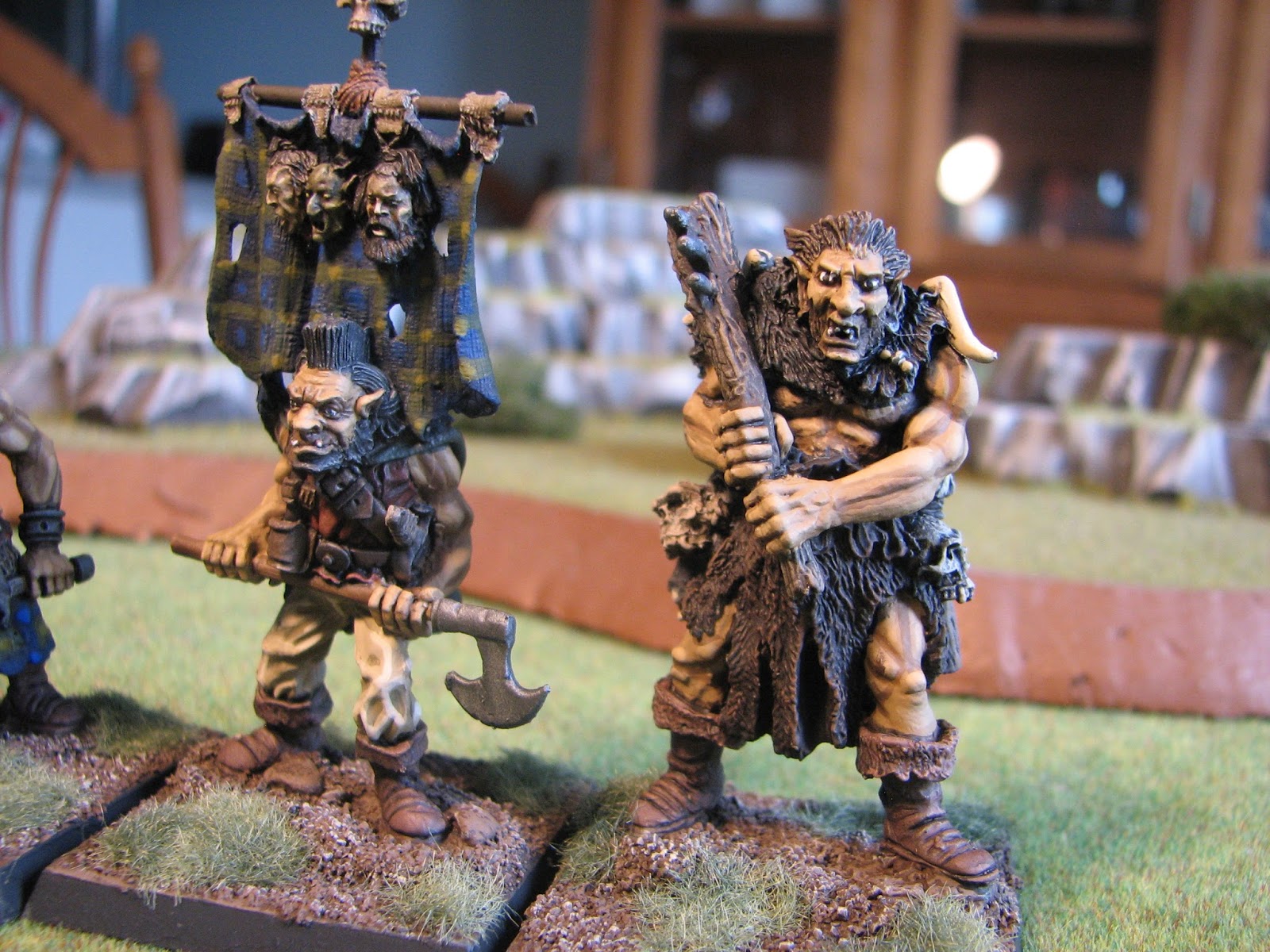 15mm Sci Fi Small Soldiers: Ral Partha Ogres, Bob Olley sculpts