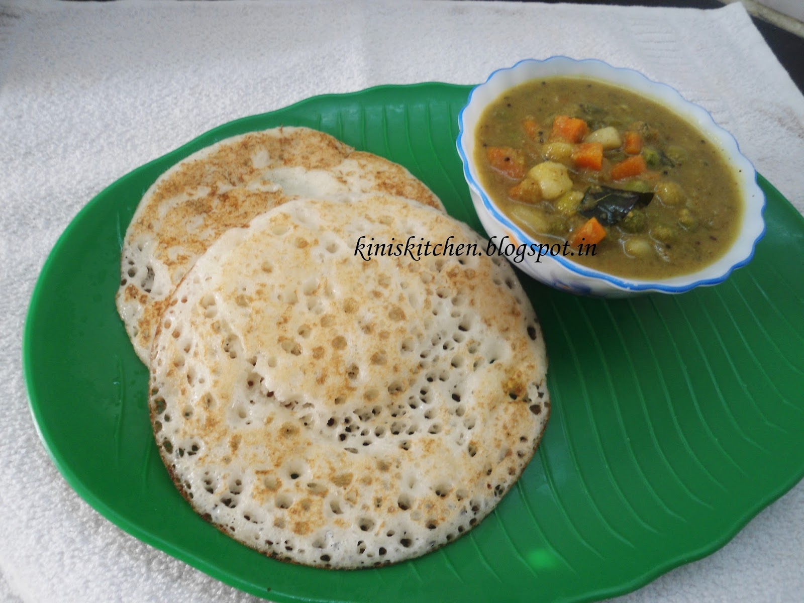 Set dosa with veg. Sagu