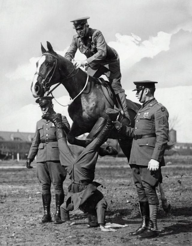 Apparently, This Is How They "Passed the Time" at Cavalry School in the ...