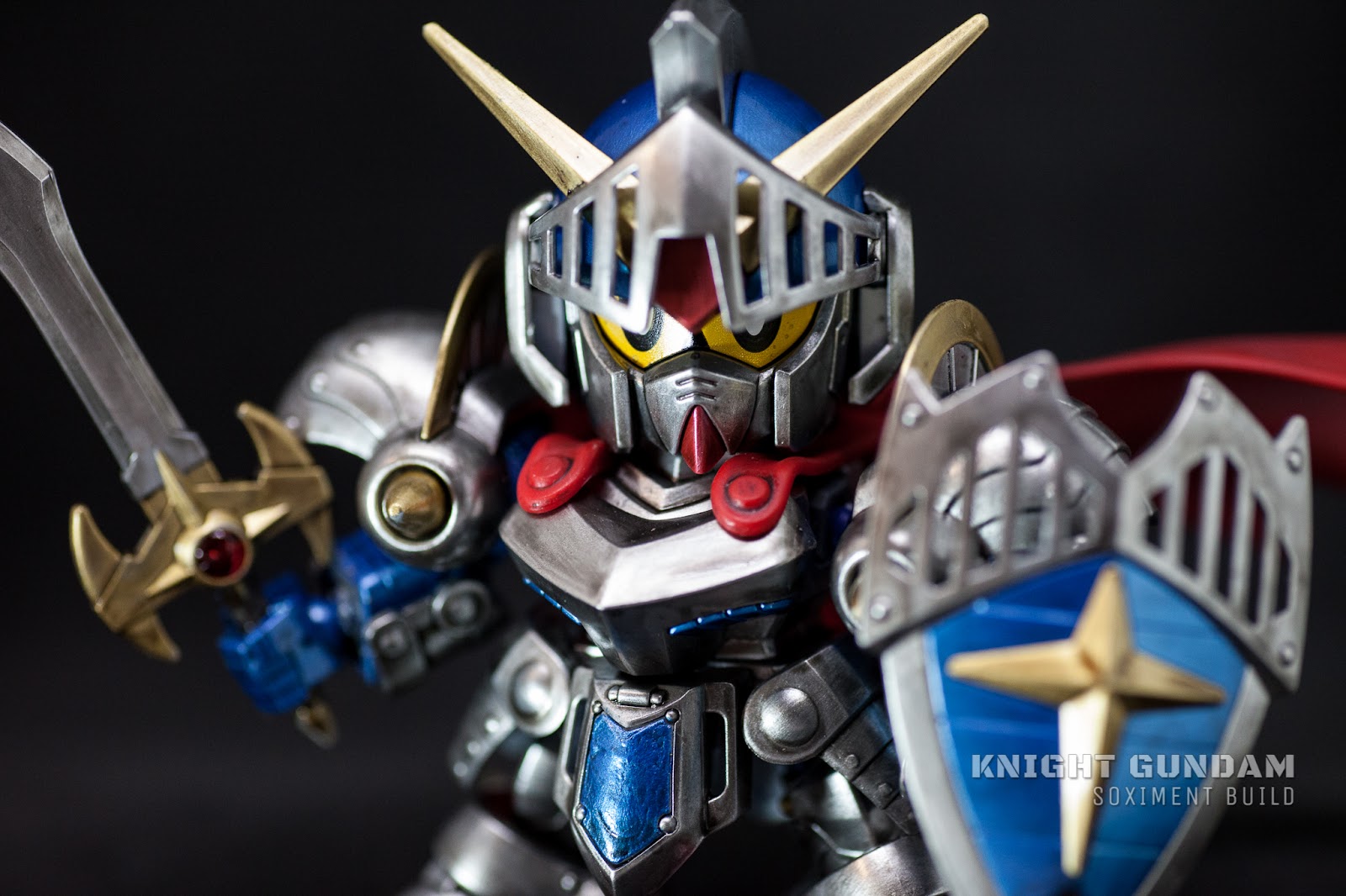 Gunpla For Fun: Completed Build - SD Knight Gundam - Full Metal Custom