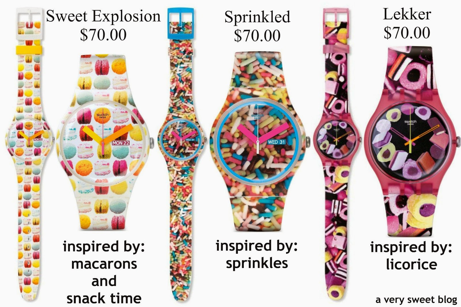 Swatch Watches: Pastry Chefs Collection | A Very Sweet Blog