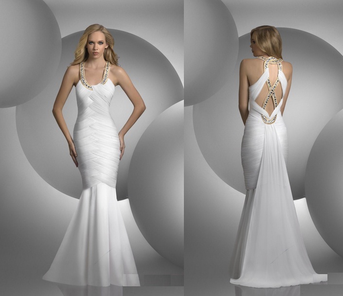 Elegant white prom dresses 2012 | Fashion Dresses