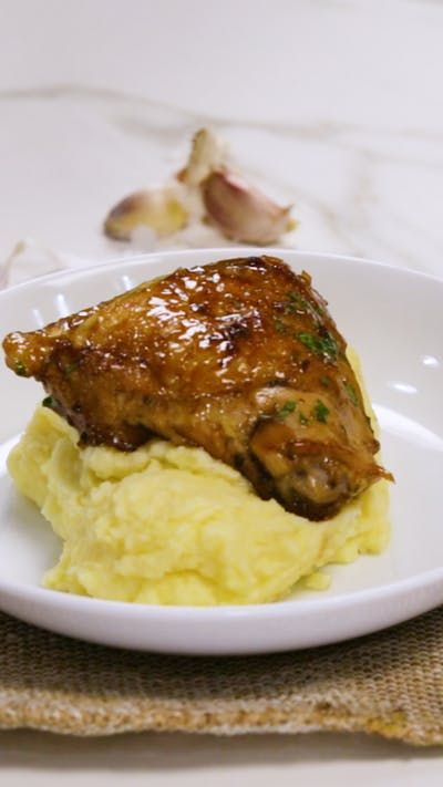 Pollo con Miel de Ajo - Food Recipes Instant