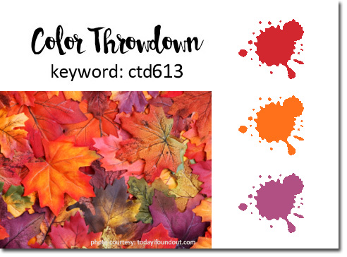 Paper Pursuits: Jumping with Joy for You - Color Throwdown Challenge #613