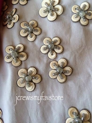 J. Crew Scattered Floral Sequin Shell - Really Rynetta