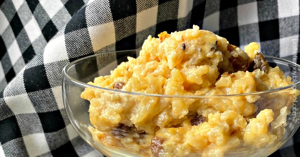 Olla-Podrida: Easy Baked Rum Raisin Rice Pudding