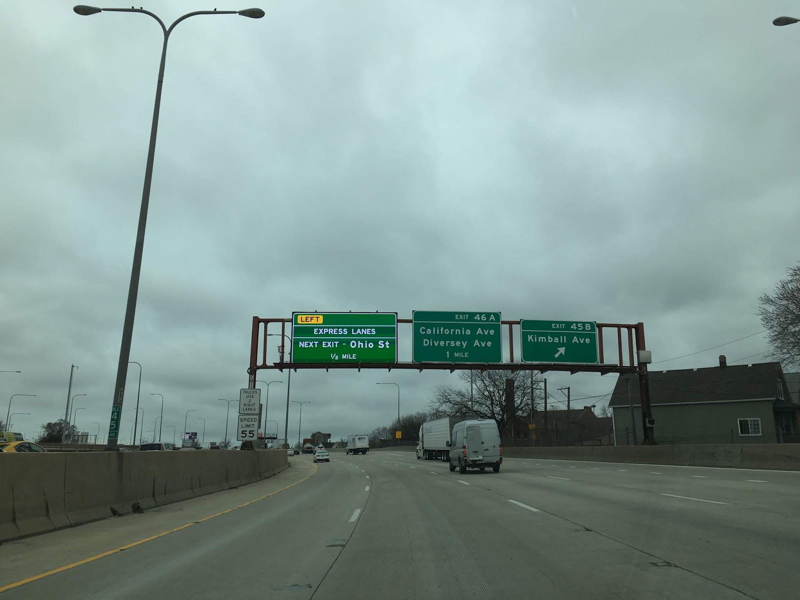Kennedy Expressway (Interstates 90, 94 and 190)