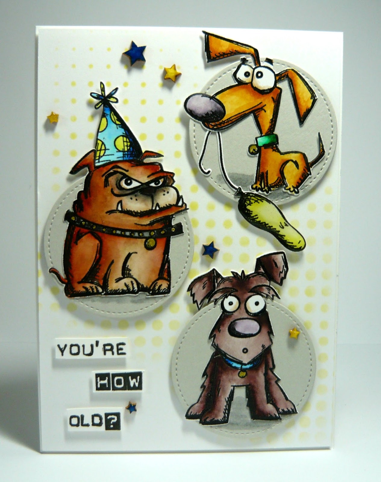 Perry Papercrafts: Crazy Dogs Birthday