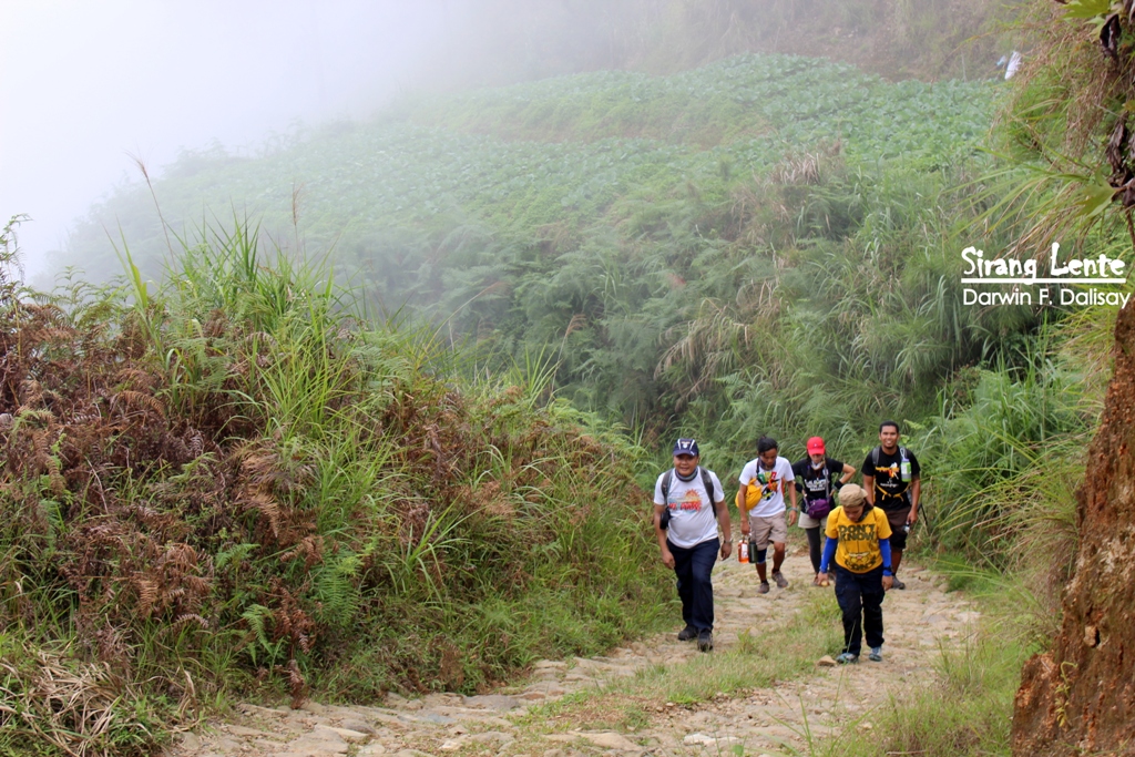 SIRANG LENTE: Bakun Trio: Mt. Lobo and its Misty Summit