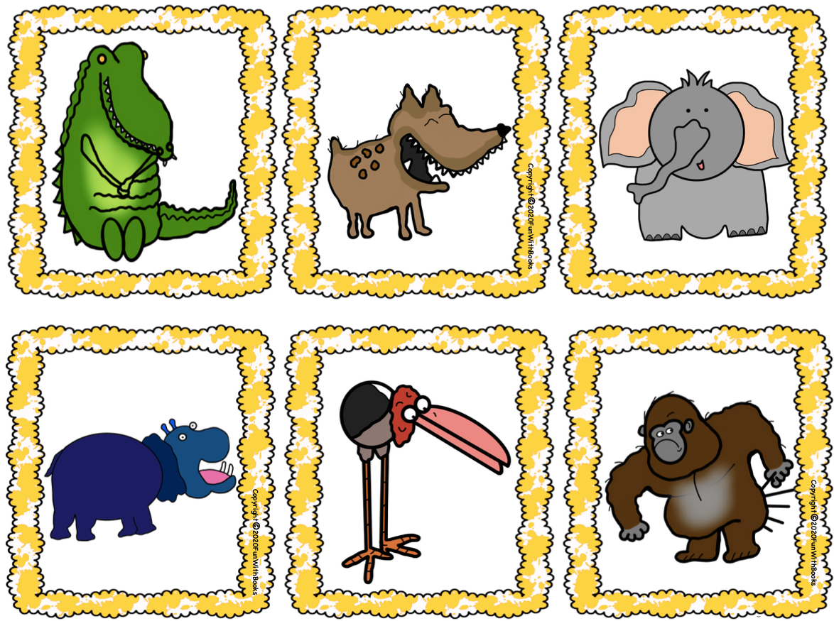 GRUMPY MONKEY BINGO ~ Book Units by Lynn